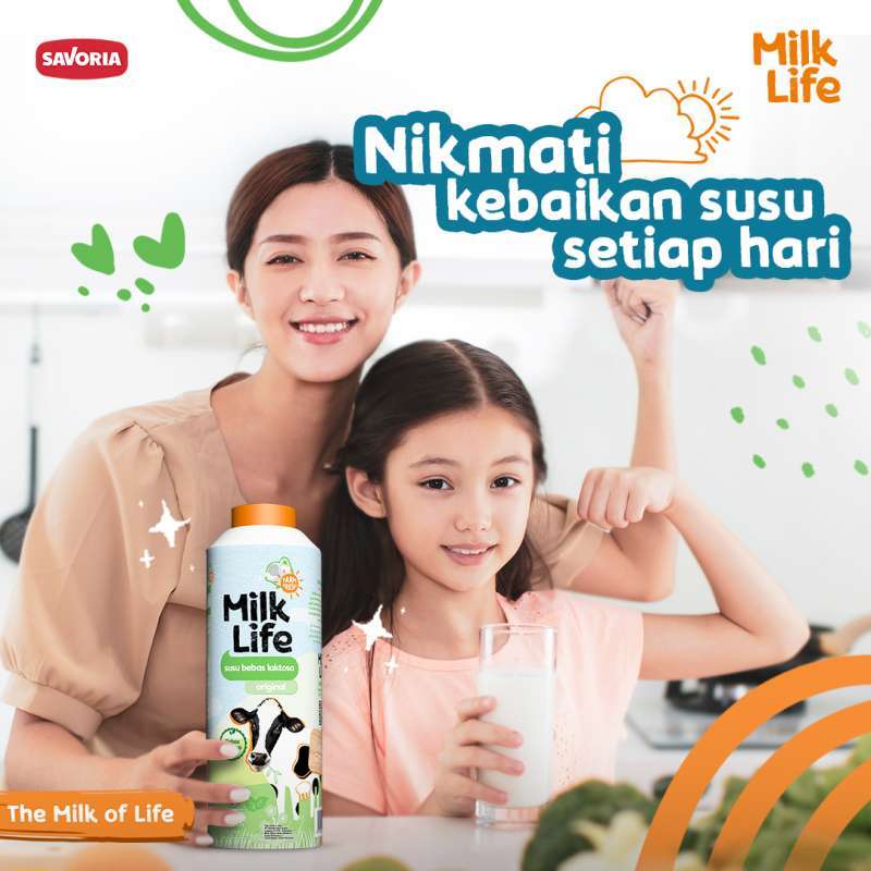 Jual [not For Sale] Milklife Fresh Milk Lactose Free [1000 Ml] Di ...
