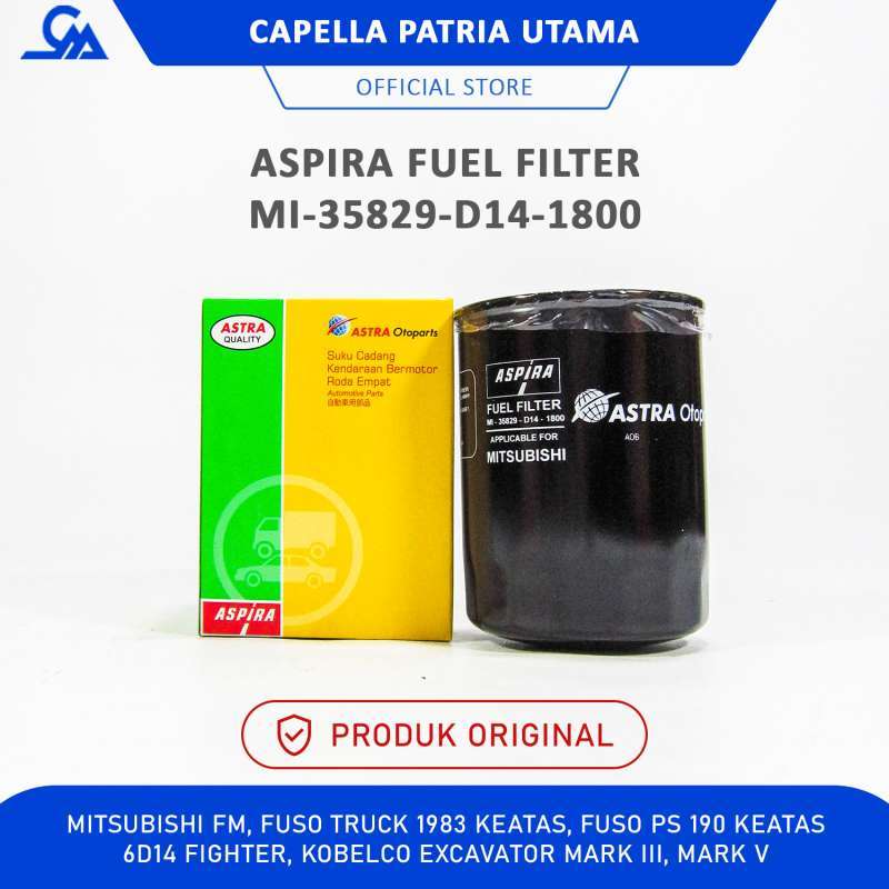 Promo Fuel Filter Bahan Bakar Mi-35829-d14-1800 Fuso 83 Keatas Diskon ...