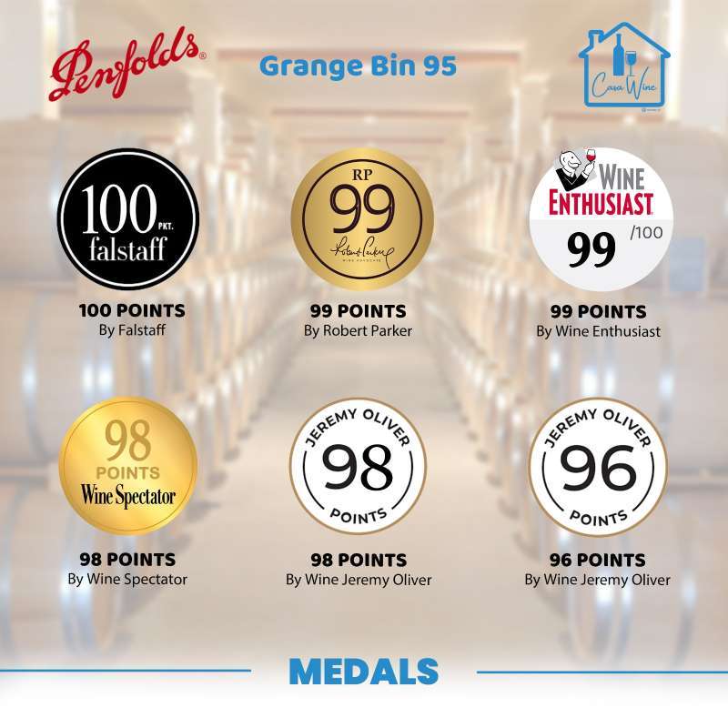 Jual Penfolds Grange Bin 95 Red Wine Di Seller Casa Wine Official Store ...