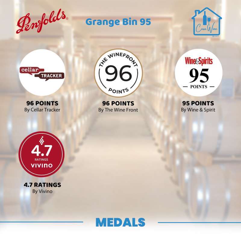 Jual Penfolds Grange Bin 95 Red Wine Di Seller Casa Wine Official Store ...