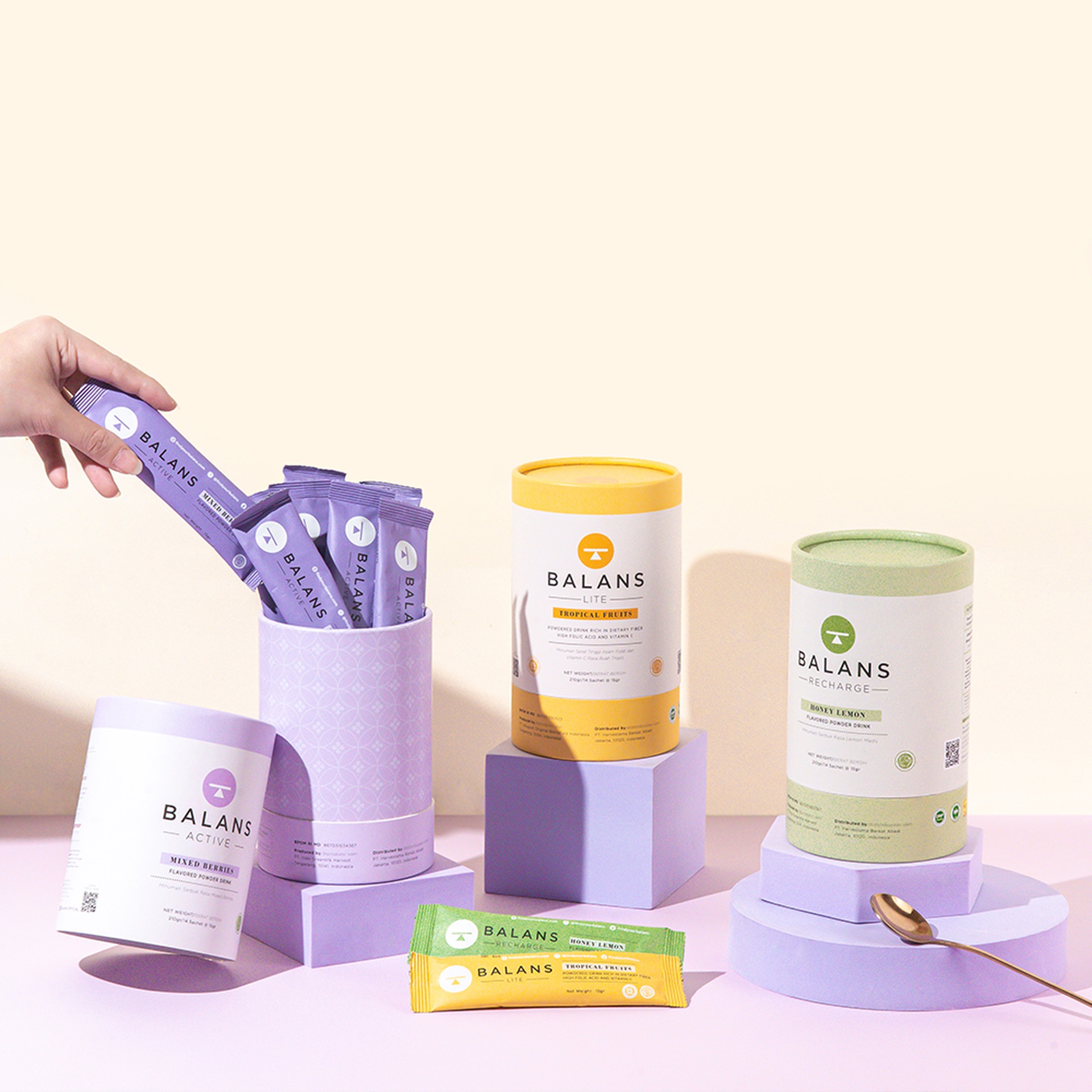 Promo BALANS RECHARGE ( HONEY LEMON ) / BALANS LITE ( TROPICAL ...