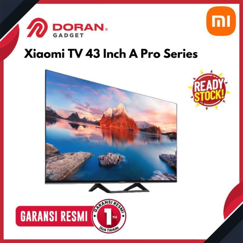 Jual Xiaomi Mi Tv A Pro 43 L43m8-a2id 4k & L43m8 2k A Series Dolby Audio - L43m8 4k Di Seller ...
