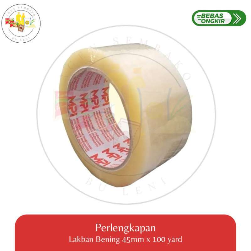 Jual Lakban Bening 45mm X100 Yard - Gratis Ongkir Di Seller ...