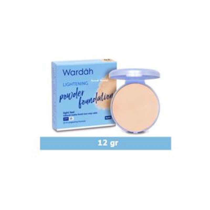 Promo Wardah Refill Lightening Powder Foundation Light Feel 12 Gr ...