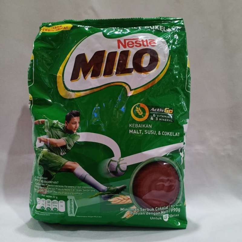 Jual Milo Activ Go Pouch, 990gr Di Seller Jayaabadisolo Official Store ...