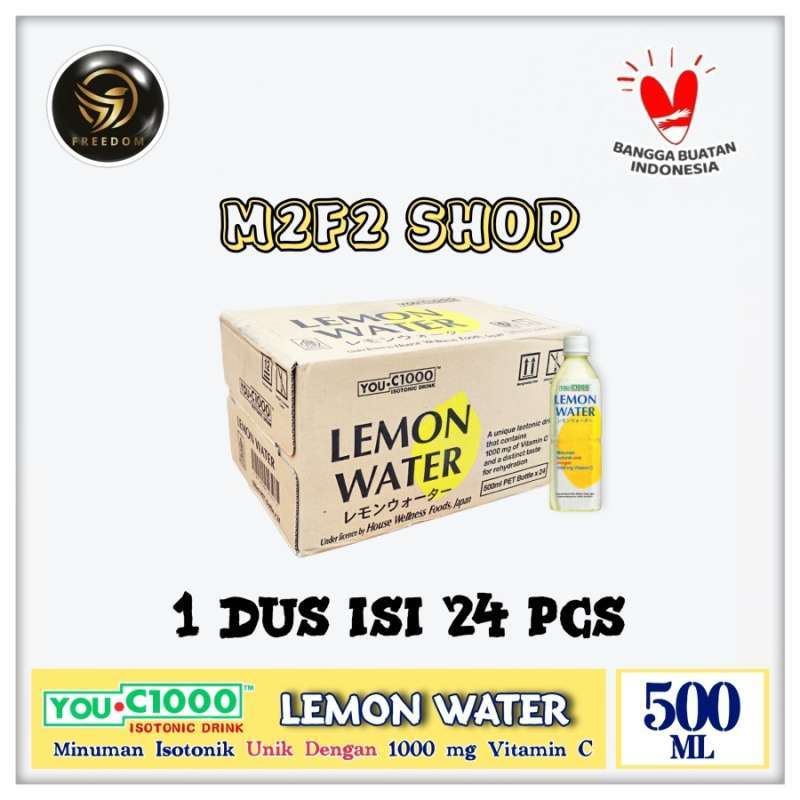 Promo You C1000 | C 1000 Minuman Isotonik Drink Lemon Water Pet - 500 ...