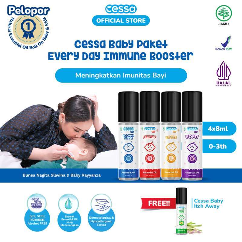 Promo Cessa Baby Paket Every Day Immune Booster Free Cessa Baby Itch ...