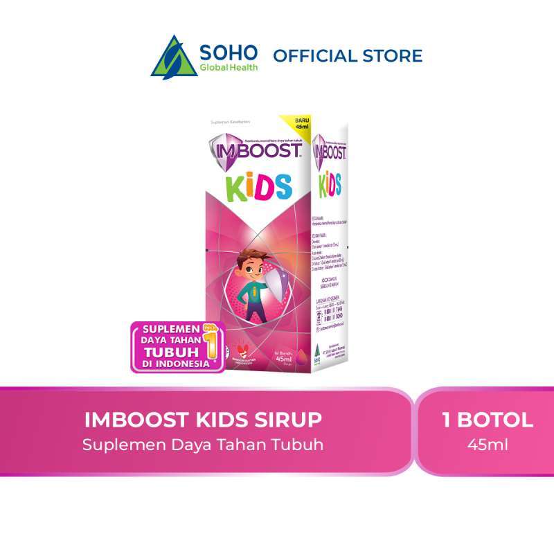 Jual Imboost Kids Syrup Daya Tahan Tubuh - 45ml Di Seller Noroid ...