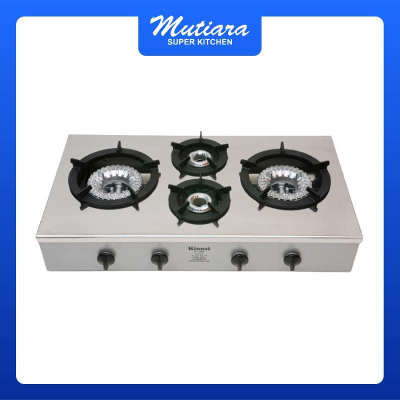 Jual Kompor Gas Profesional Chef 4 Tungku - Ri-4rsp - Rinnai Di Seller ...