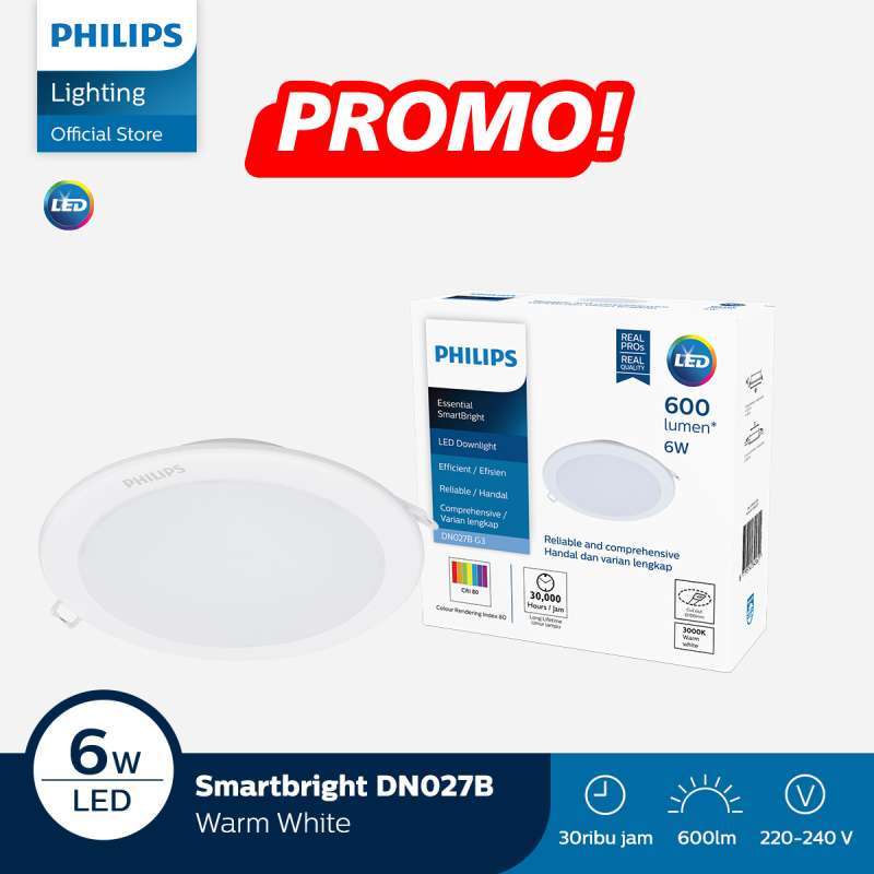 Jual Lampu Downlight Led 7 Watt Phillips Original Murah - Harga Diskon Agustus 2024 | Blibli.com