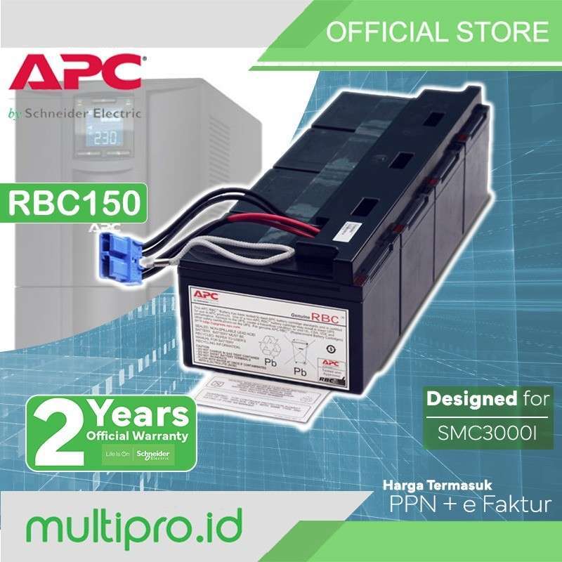 Jual Battery Ups Apc Rbc150 / Rbc 150 Di Seller Multipro.id Flagship ...