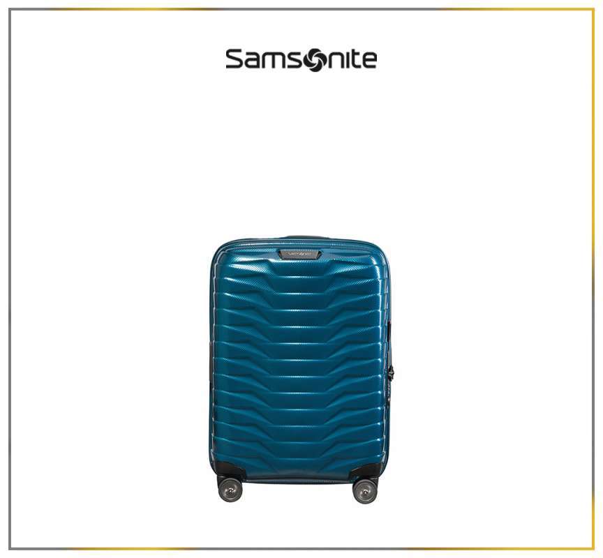 Jual Samsonite Koper Hardcase Proxis Spinner 20 Inch - Petrol Blue Di ...