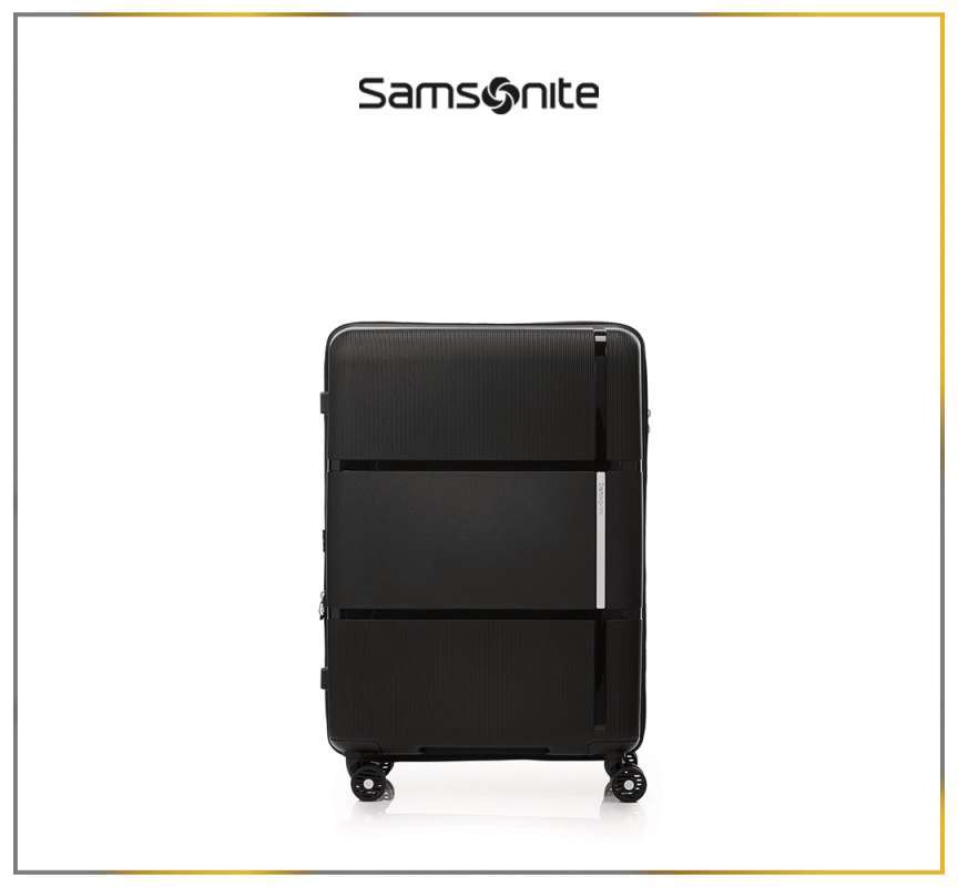Jual Samsonite Koper Hardcase Interlace Medium 24 Inch - Black Di ...