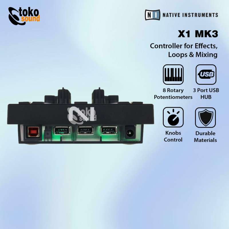 Jual Native Instruments Traktor Kontrol X1 MK2 - Decks & Effects ...