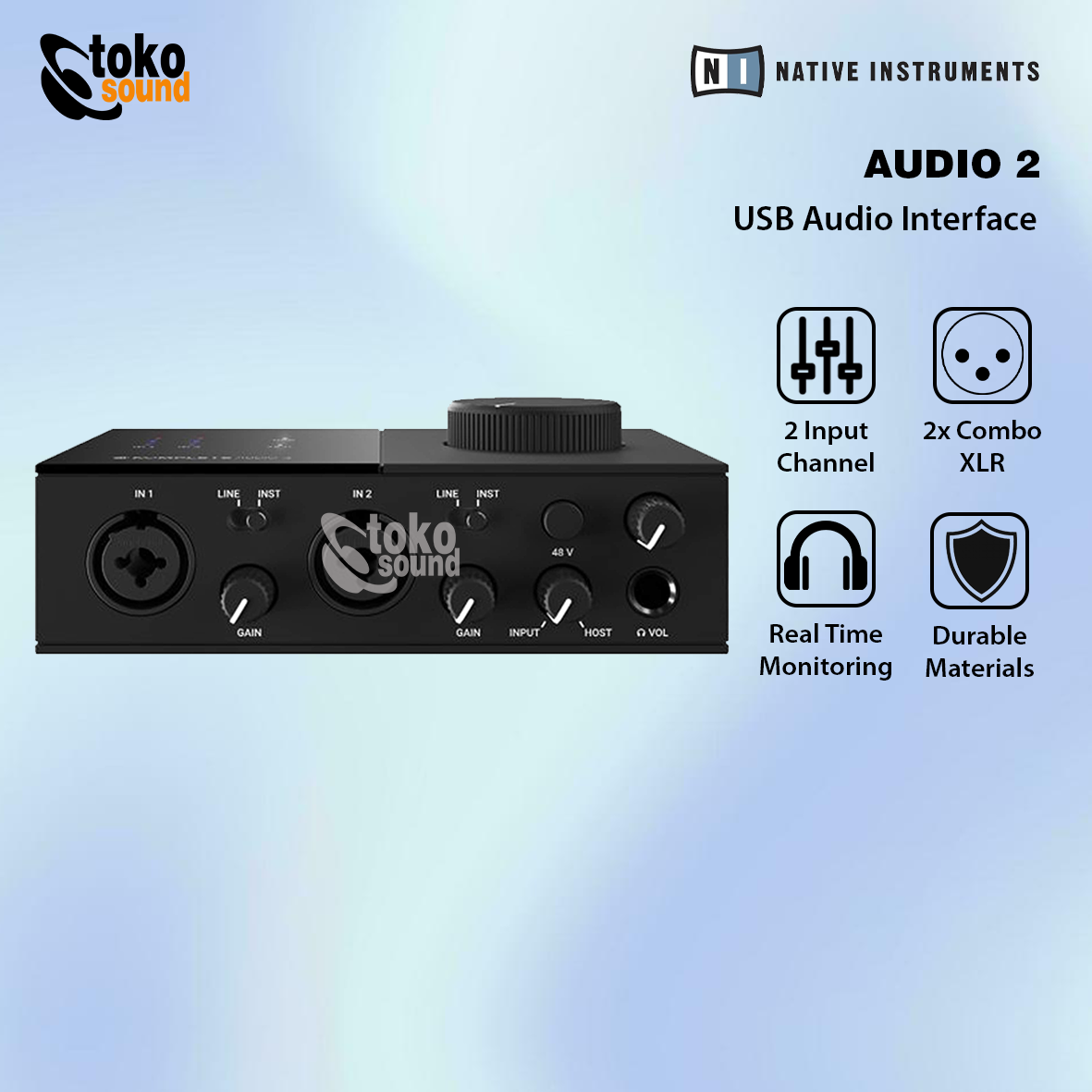 Jual Native Instruments Komplete Audio 2 - 2 Channel Audio Interface di ...