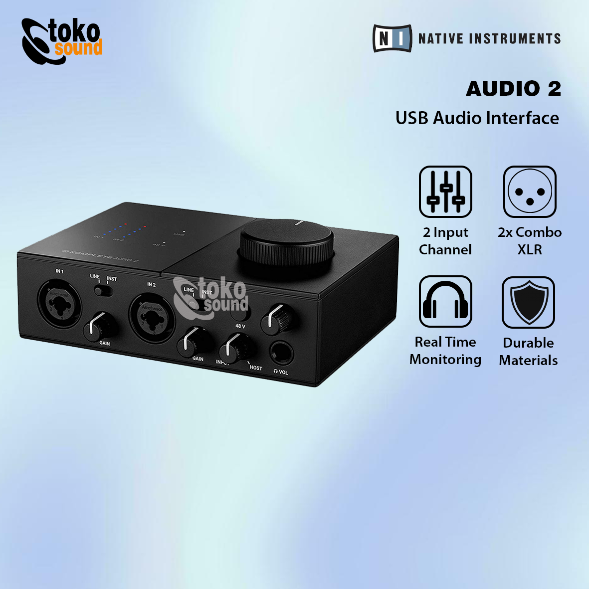 Jual Native Instruments Komplete Audio 2 - 2 Channel Audio Interface di ...