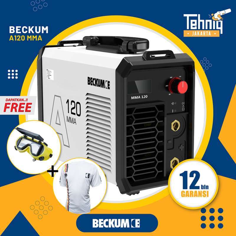 Promo Mesin Las Listrik Beckum Mma A 120 Inverter Welding / Mesin Las Beckum Diskon 19% Di ...