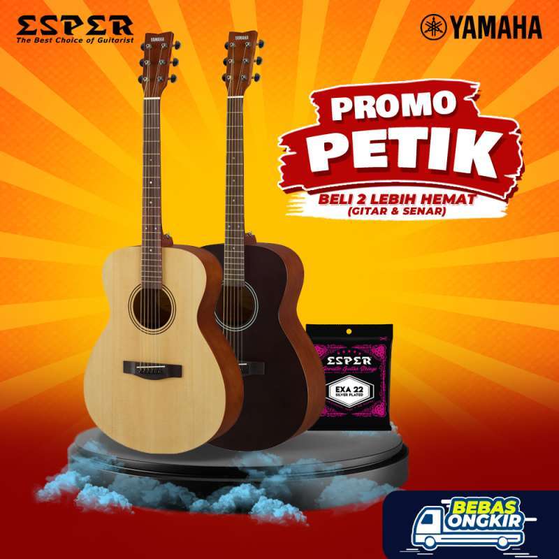 Promo Guitar Gitar Yamaha Folk Akustik Acoustic Fs400 / Fs-400 / Fs 400 - Satuan Smoky Black ...