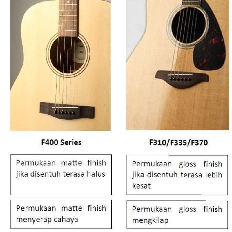 Promo Guitar Gitar Yamaha Folk Akustik Acoustic Fs400 / Fs-400 / Fs 400 - Satuan Smoky Black ...