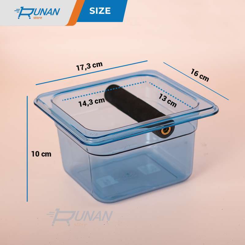 Jual Knock Box Acrylic - Tempat Sampah Kopi 10cm Coffee Bin Barista ...