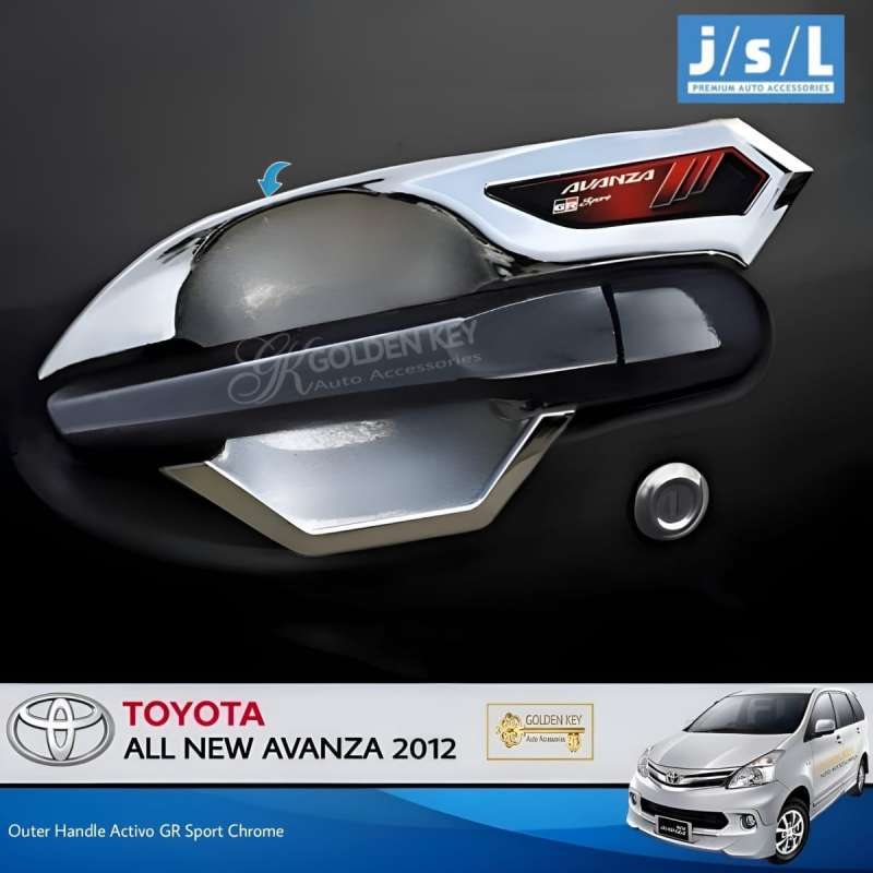 Jual Jsl Outer Handle All New Avanza 2012 Mangkok Pintu Activo Gr Sport Chrome Di Seller Golden ...