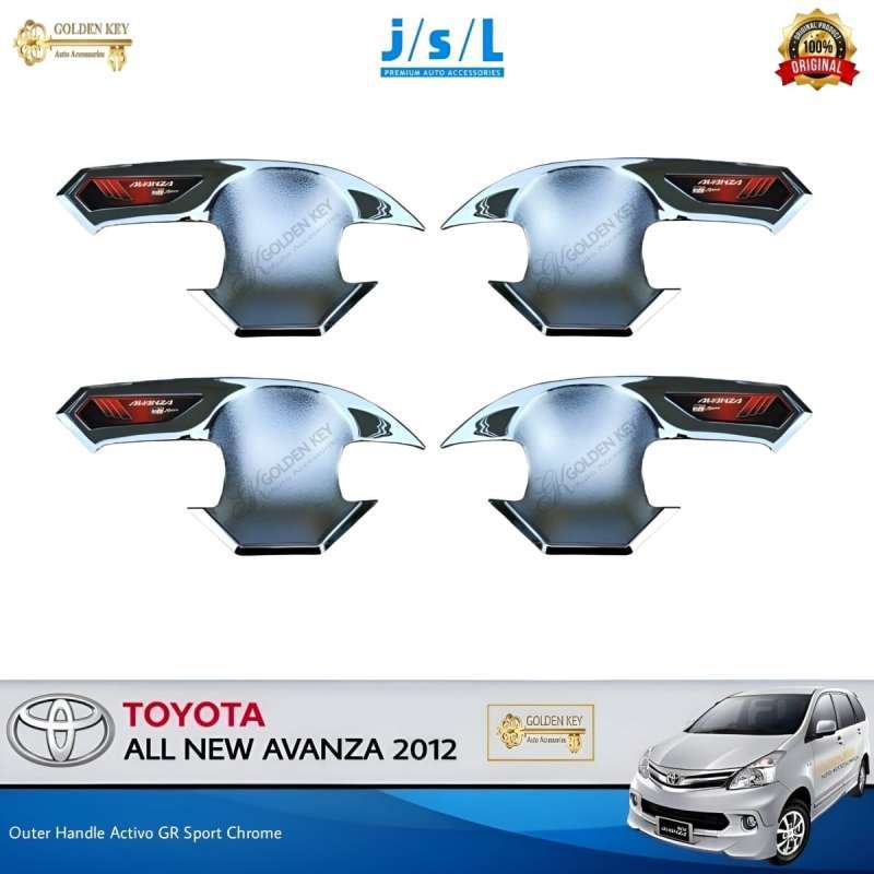 Jual Jsl Outer Handle All New Avanza 2012 Mangkok Pintu Activo Gr Sport Chrome Di Seller Golden ...