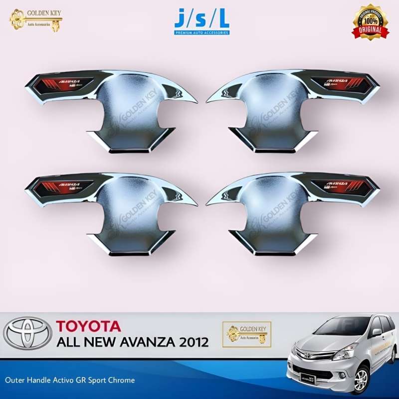 Jual Jsl Outer Handle All New Avanza 2012 Mangkok Pintu Activo Gr Sport Chrome Di Seller Golden ...