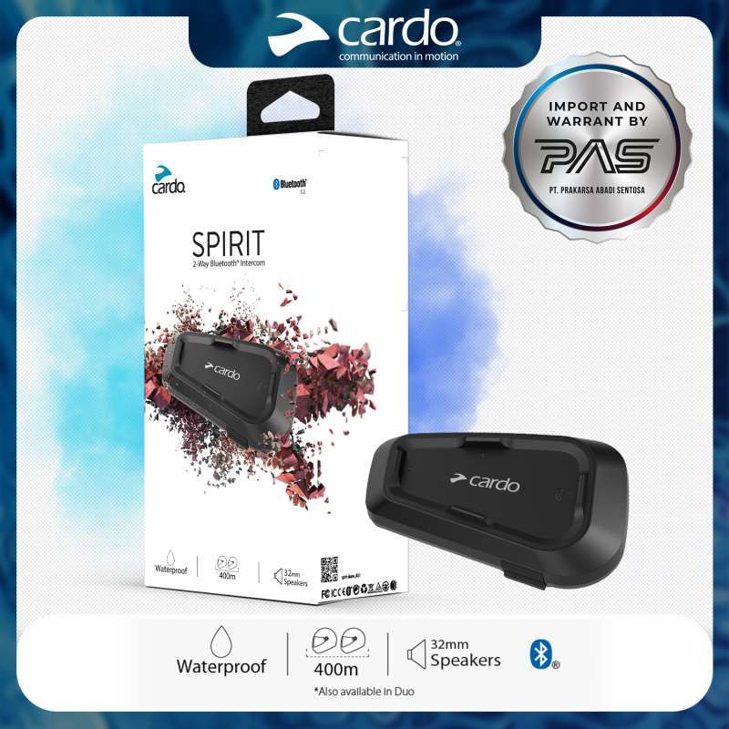 Jual Cardo Spirit Single Intercom Di Seller Cardo Systems - Gandaria ...