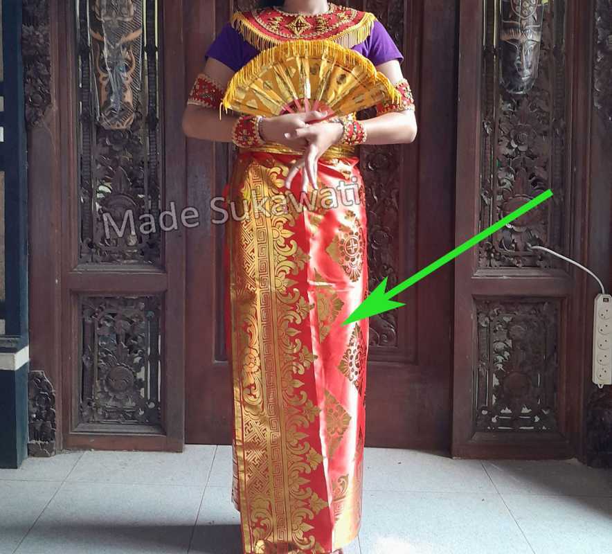 Jual Kain Prada Satin Emas Bali Lembaran Motif Wajik Di Seller ...