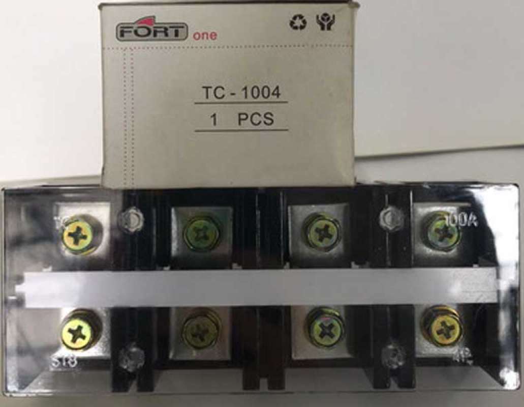 Jual FORT Terminal Block 100A 4 Poles TC-1004 di Seller DTECH OFFICIAL SHOP - Tegal Alur, Kota ...