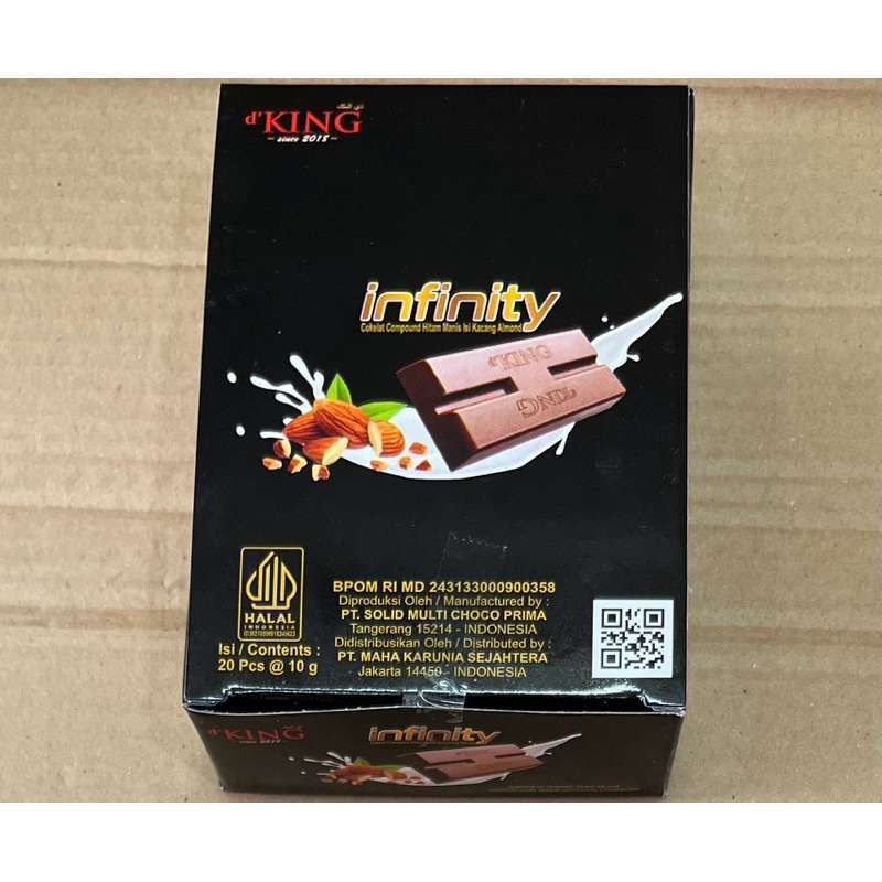 Promo Cokelat Compound Hitam Manis Isi Kacang Mede Chocolate Cashew ...