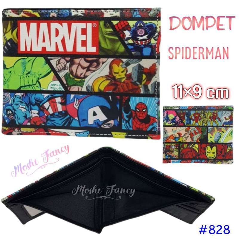 Jual Dompet Spiderman Lipat Anak Laki-laki Boy / Wallet Spiderman ...