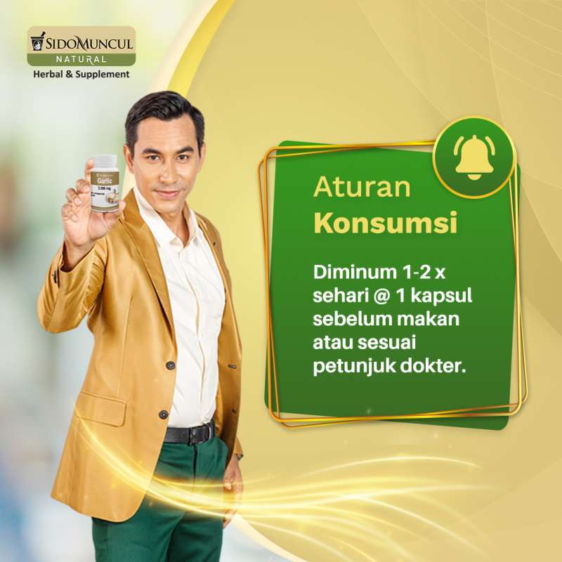 Jual Sido Muncul Natural Garlic 30 Kapsul Di Seller Sido Muncul Natural ...