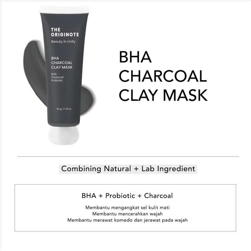 Promo The Originote Charcoal Rose B3 Brightening Jelly Mask Cerabiome ...