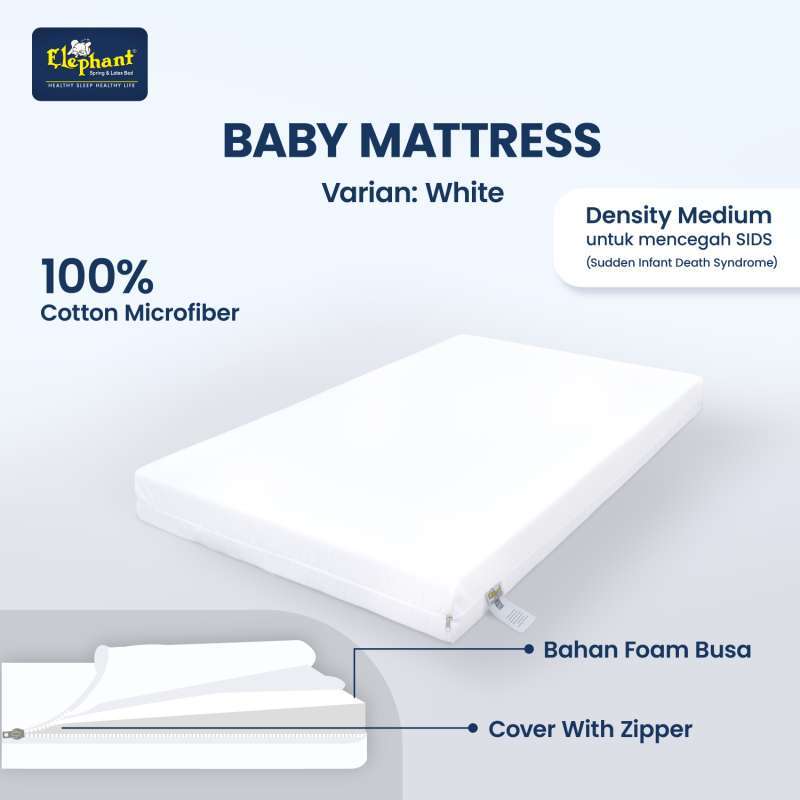 Promo Matras Bayi / Kasur Bayi / Mattress Baby Box Busa Elephant [120 X ...