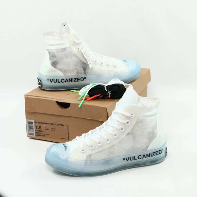 Jual SEPATU CONVERSE CHUCK TAYLOR ALL STAR 70s HIGH X OFF WHITE VIRGIL ...