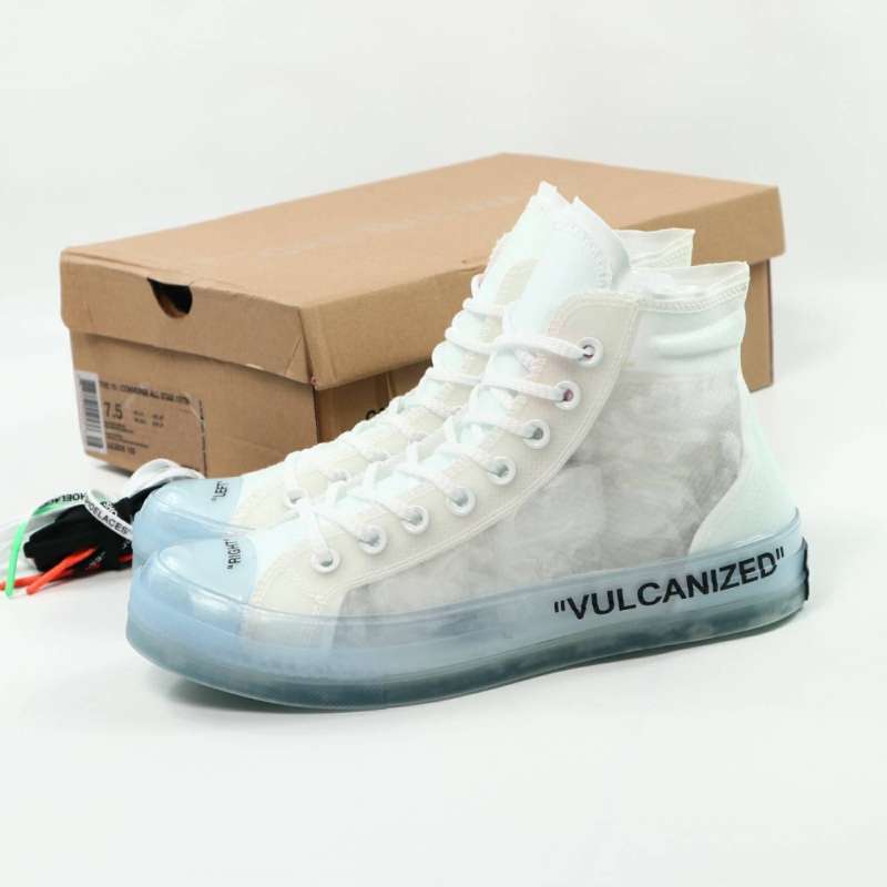 Jual SEPATU CONVERSE CHUCK TAYLOR ALL STAR 70s HIGH X OFF WHITE VIRGIL ...