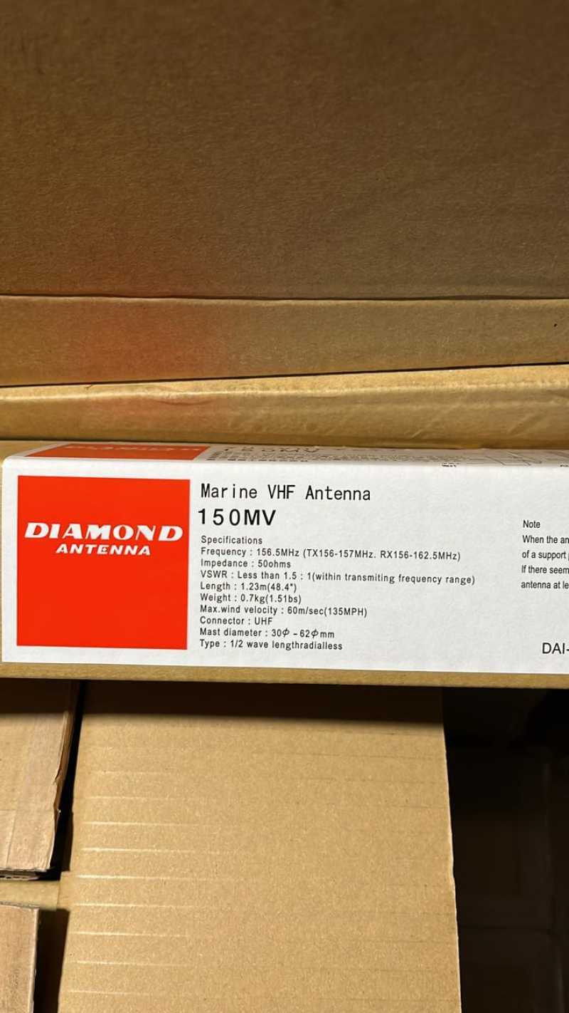 Jual Diamond 150MV Antena Rig Marine VHF, Antena Radio Rig Kapal VHF ...