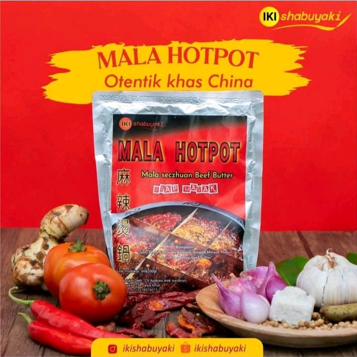 Jual Bumbu Mala Hotpot 200gr Malatang Hotpot Mala Butter Hotpot ...