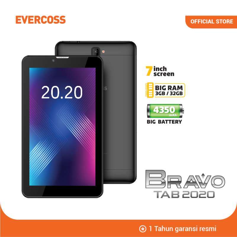 Promo Evercoss Tablet Bravo Tab X7 7 Display 3/32gb Internal Diskon 58% Di Seller Evercoss ...