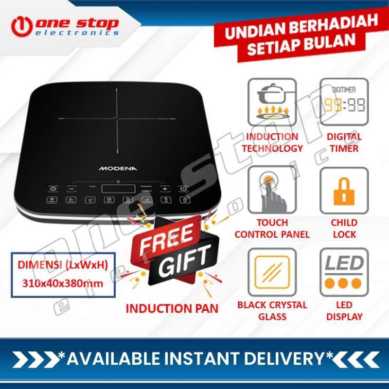 Jual [garansi Resmi] Modena Pi 1316 Essente Portable Induction Cooker ...