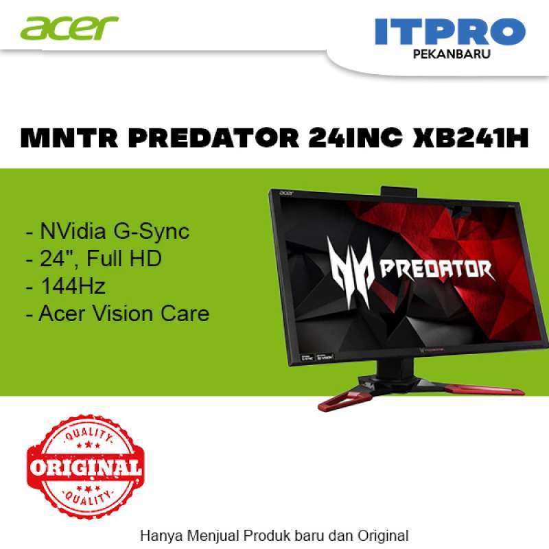 Acer Predator Xb241h 🔥 Harga & Spesifikasi Terbaru Februari 2025