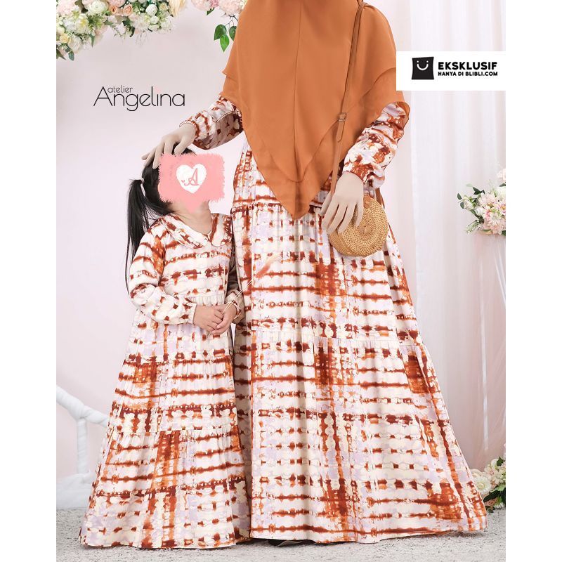 Jual Hf - Atelier Angelina Aurora Blitz Bella Dan Little Bella Gamis ...