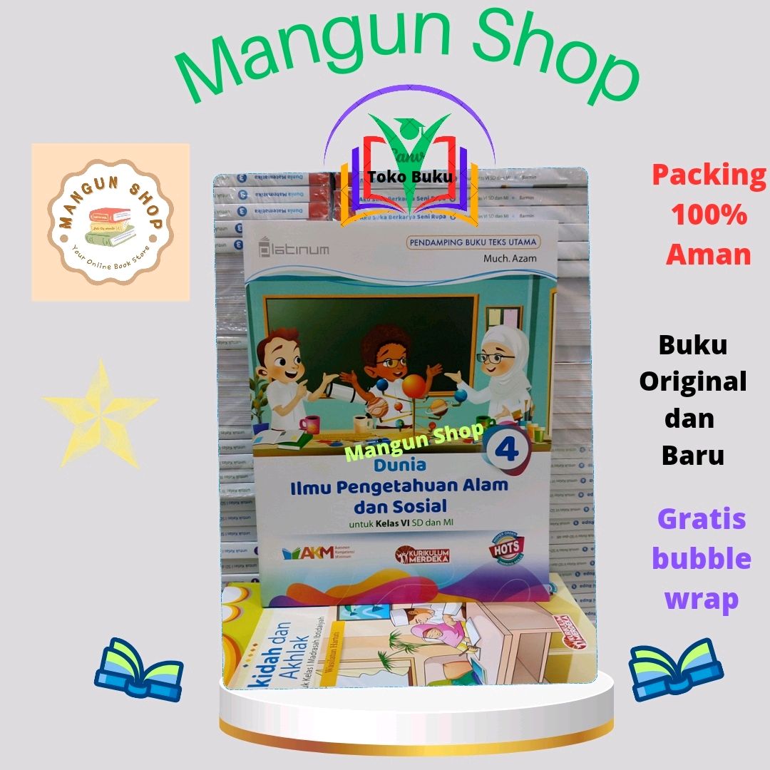 Jual Buku Dunia Ipas Kelas 1,2,3,4,5,6 Sd Kurikulum Merdeka Platinum - Kelas 5 Di Seller Mangun ...