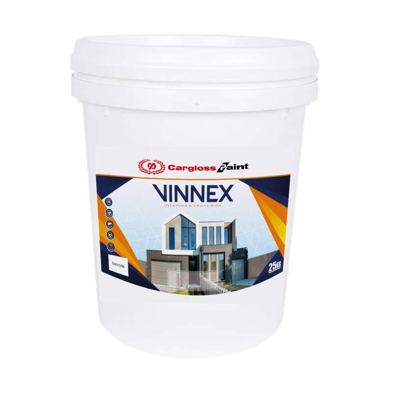 Promo Cargloss Cat Tembok Vinnex 3000 Eksterior 25kg White Diskon 26% ...
