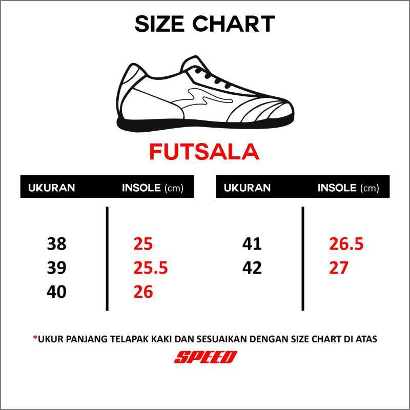 Promo Speed - Arlo Hitam Citroen - Sepatu Futsal Olahraga Original 38 ...