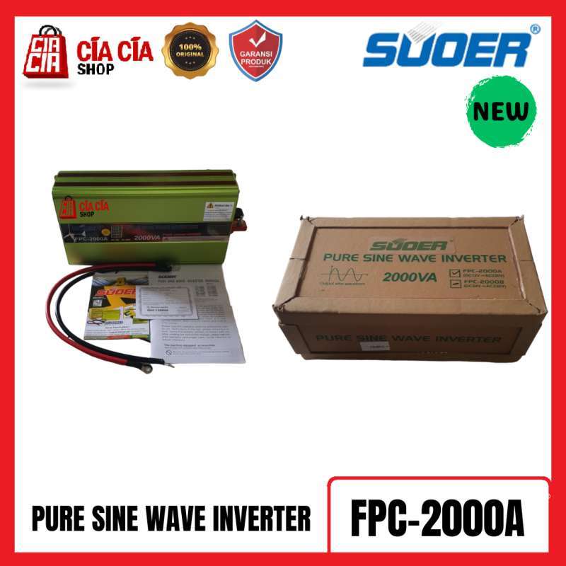 Jual Suoer Inverter Pure Sine Wave 2000 Watt 12v Fpc-2000a Inverter Psw ...