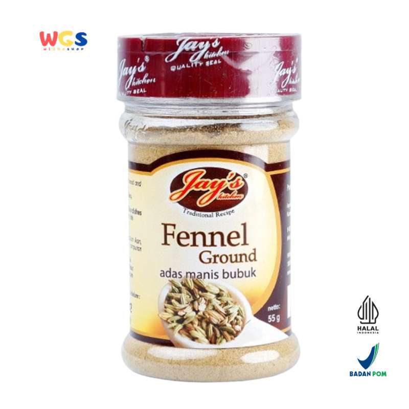 Jual Jay's Kitchen Fennel Ground 55g - Bubuk Adas Manis Di Seller ...
