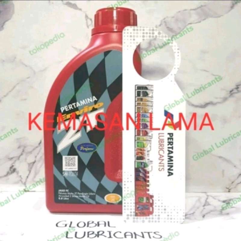 Jual New! Improved Formula! Pertamina Enviro 2t Jaso Fc 0,8 0.8 Liter ...