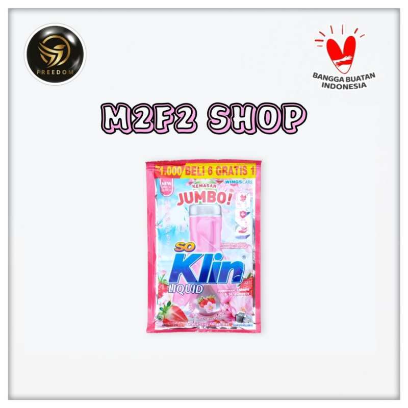 Promo So Klin Liquid Jumbo Power Clean Action Japanese Sakura ...